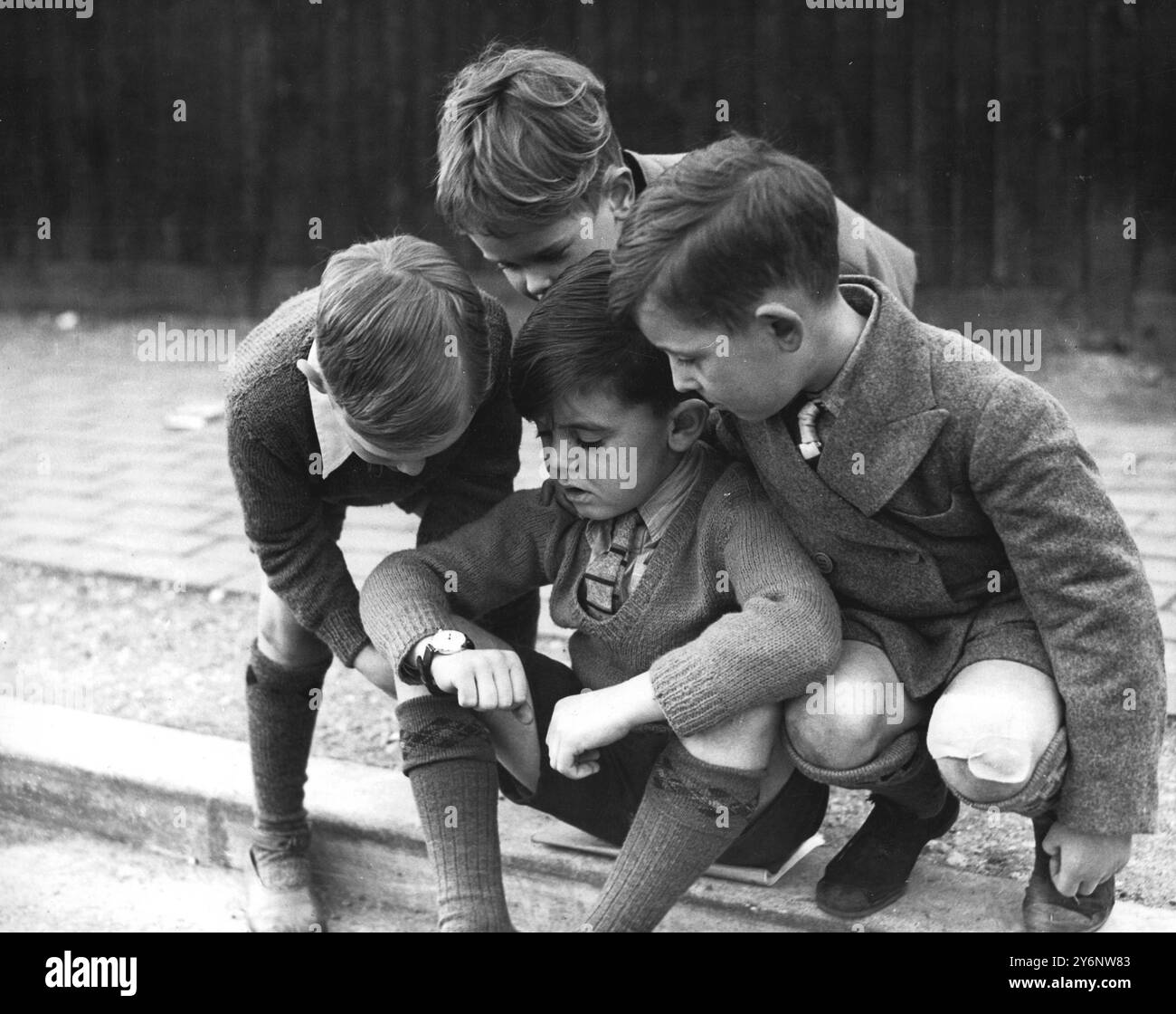 Boys in the 40s Stock Photo - Alamy