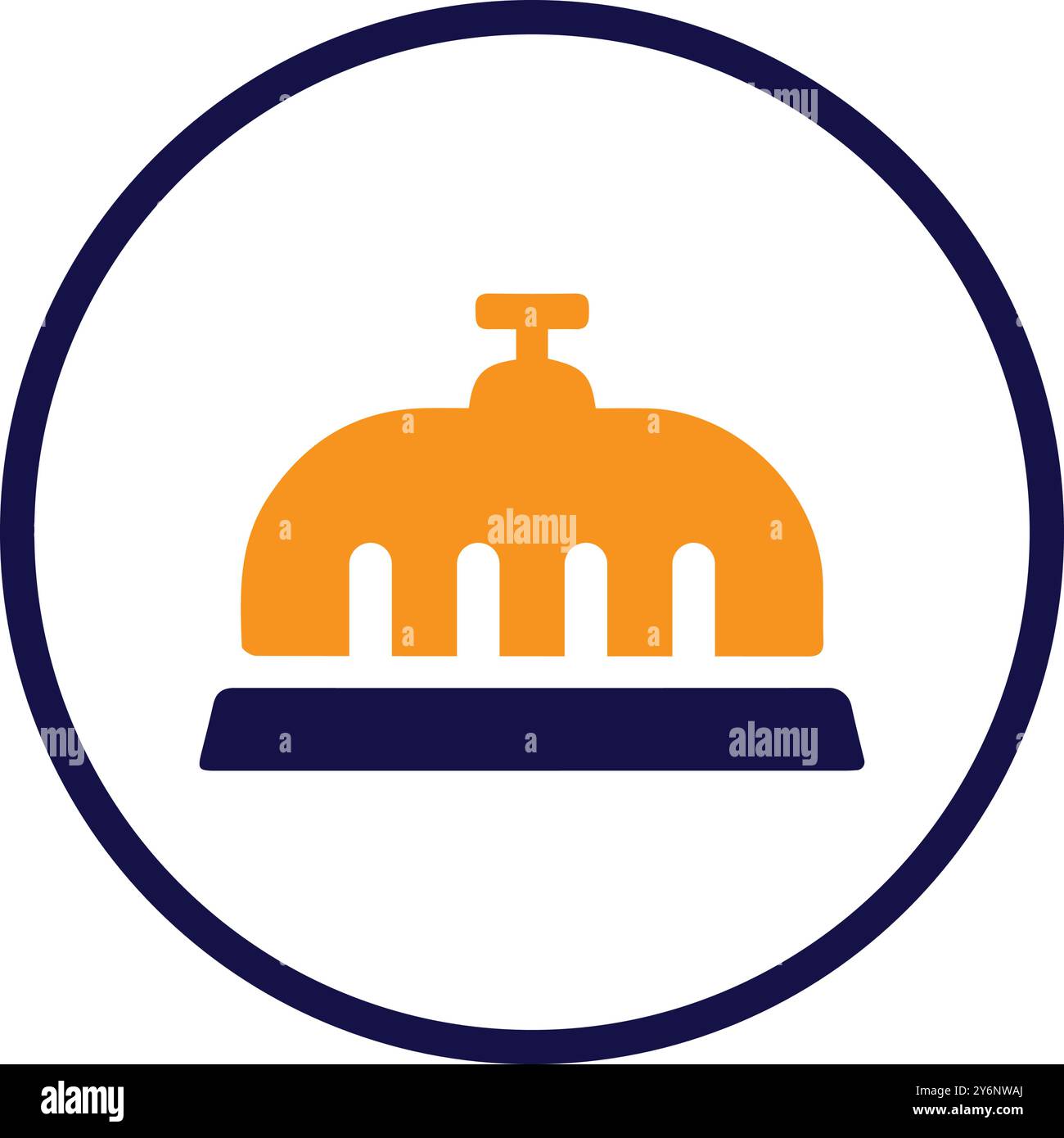 bell, hotel, ring, hotel bell icon Stock Vector Image & Art - Alamy