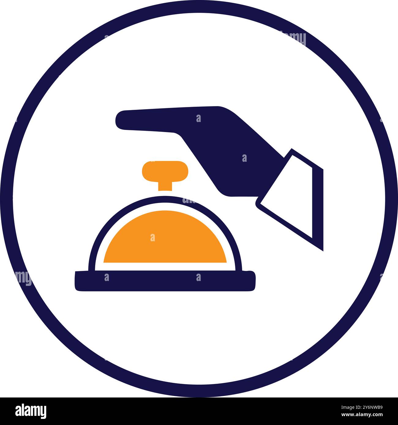 bell, hotel, ring, hotel bell icon Stock Vector Image & Art - Alamy