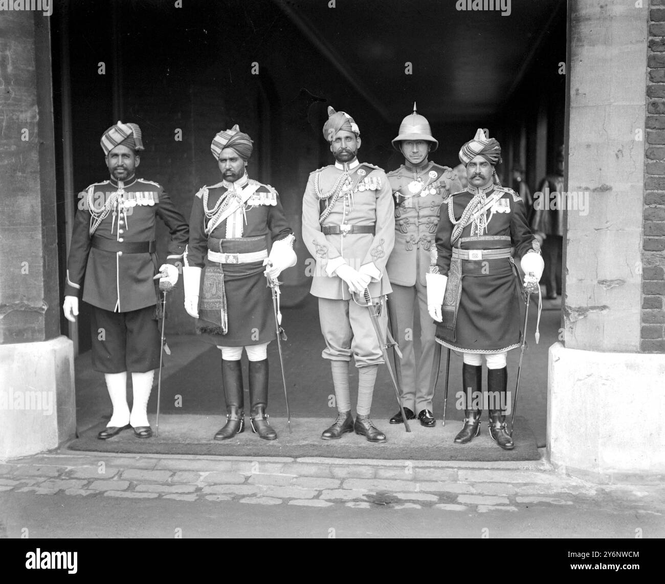 The King's Levee at St James Palace. The King's Indian Orderlies ...