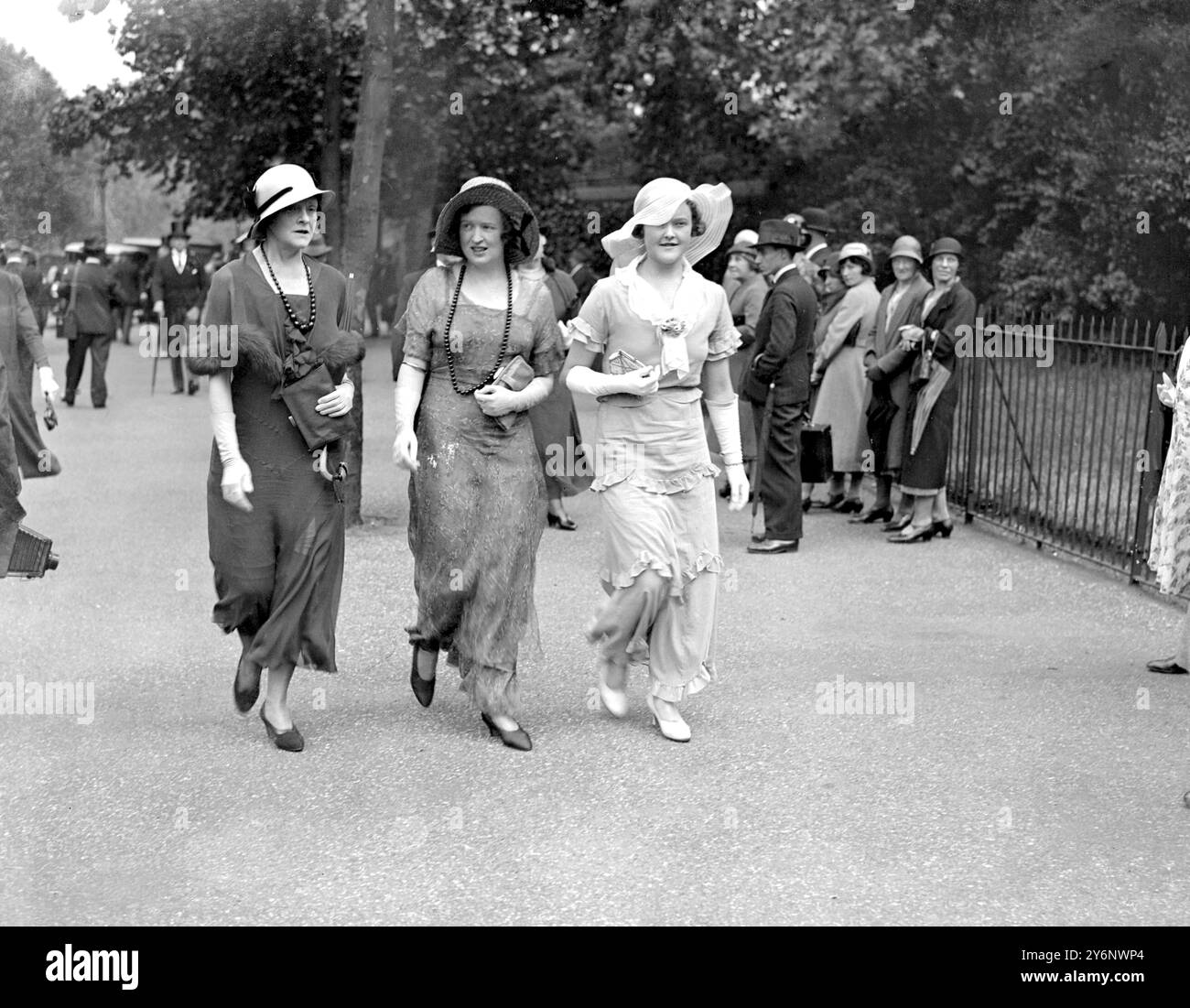 left to right Mrs Ainsworth with Miss Catherine Ainsworth and Miss ...