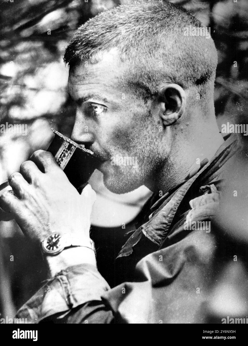Captain Bill Carpenter of Monroe, New York, sips some whisky after his ...