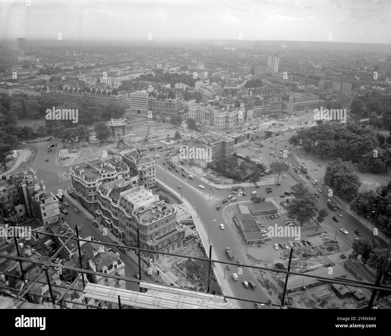 View from Londons biggest hotel, the London Hilton Hotel which was ...
