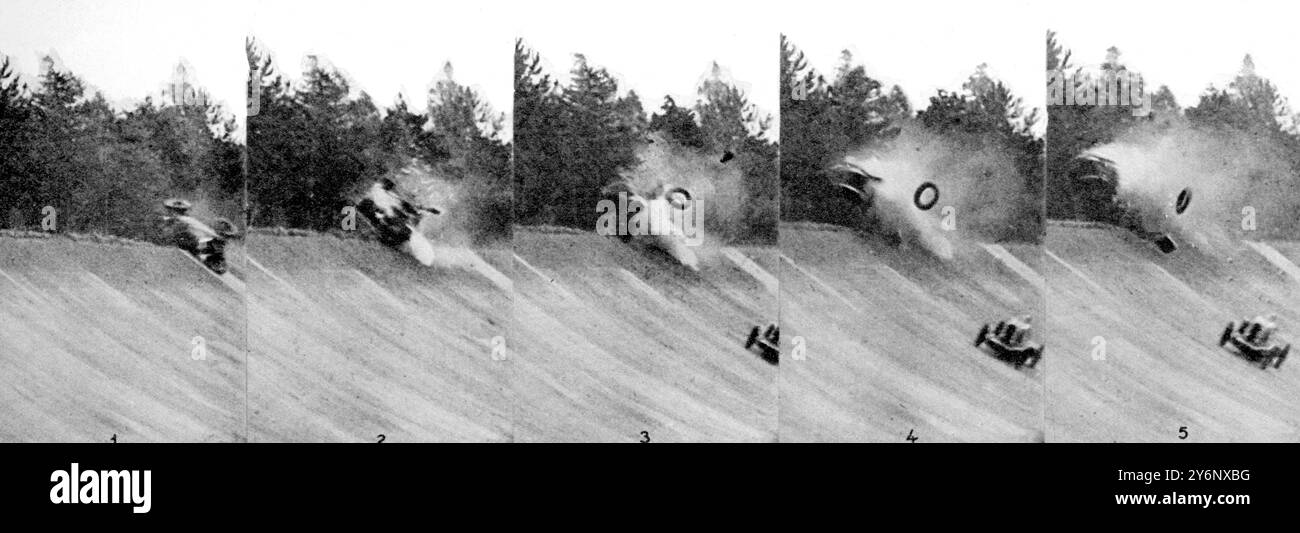 The 500 miles motor race at Brooklands: Triumph and Disaster. Disaster ...