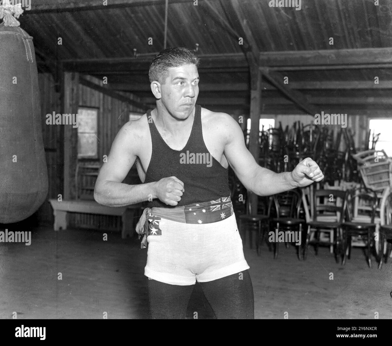Tuesdays Big Boxing Match. On Derby Eve Frank Goodard is to meet George ...