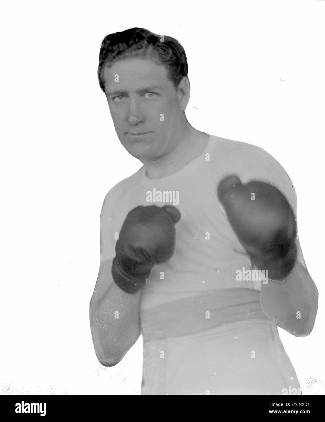 Bombardier Billy Wells - Boxer. 1920 Stock Photo - Alamy