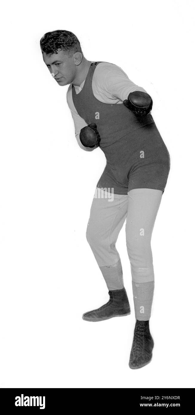 Battling Levinsky - Boxer. 1920 Stock Photo - Alamy