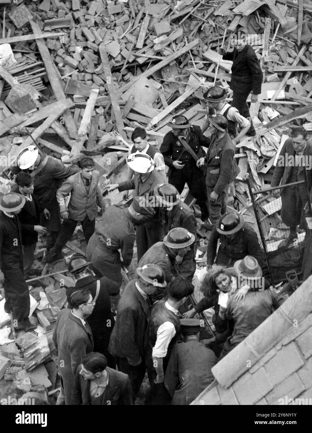 Ww2 london bomb damage hi-res stock photography and images - Alamy
