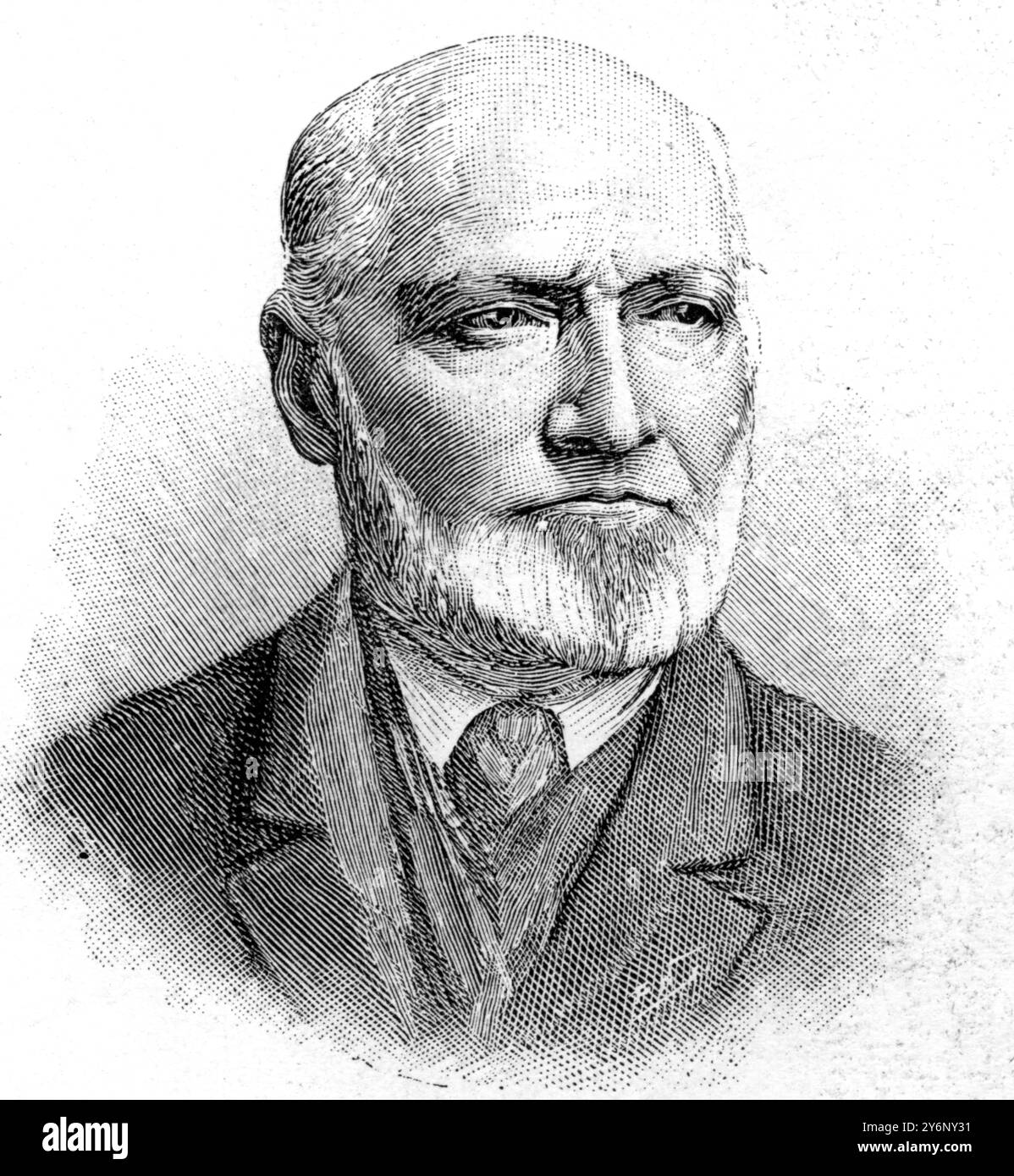 The late Rev. Philip Schaff, D.D. 4 November 1893 Stock Photo - Alamy