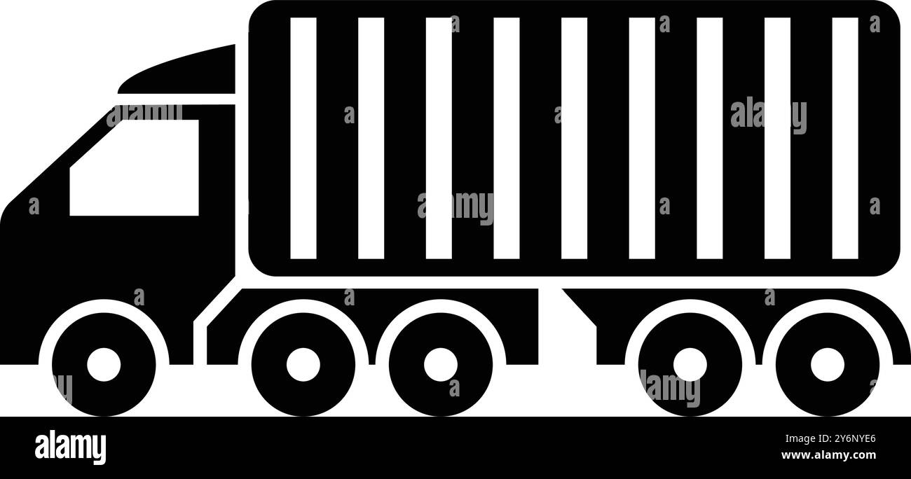 truck, container truck, load truck, power truck, heavy truck, long ...