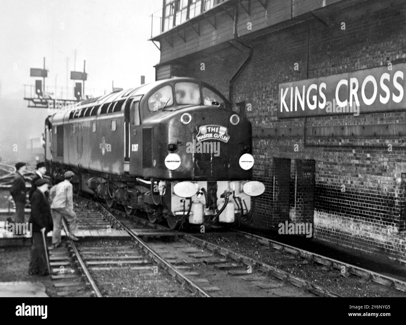 London: "Master Cutler" out of Sheffield now pulling into King's Cross ...