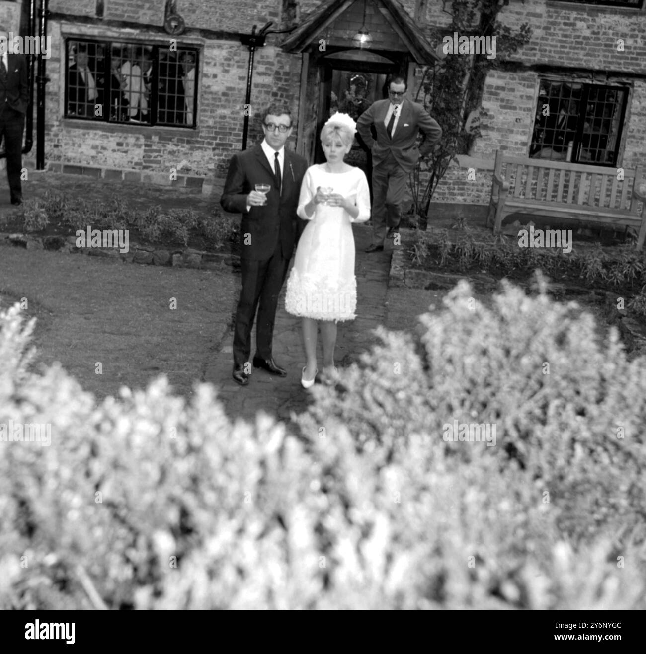 Elstead, Surrey: British Actor comedian Peter Sellers and his Swedish ...
