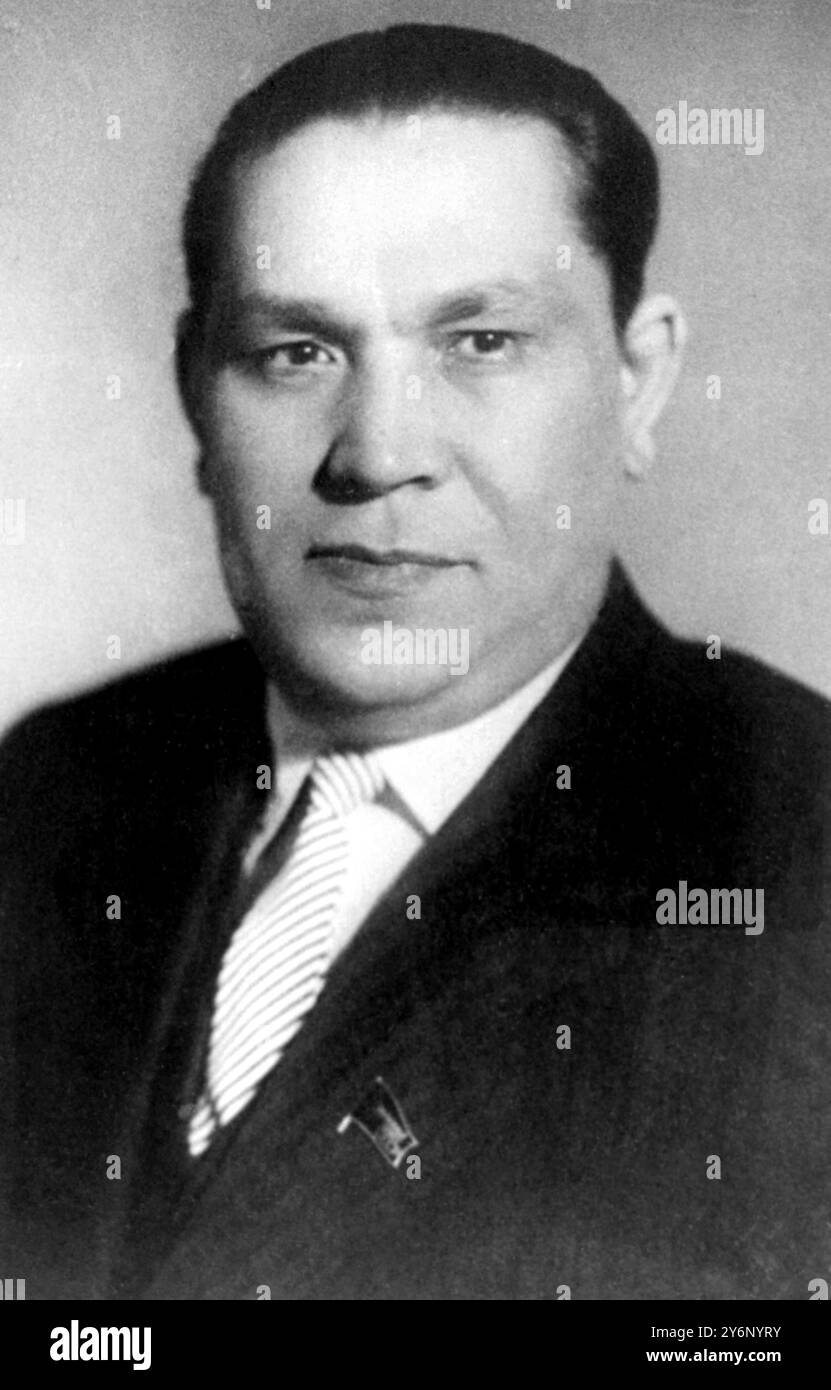 Moscow: Member of the Supreme Soviet Presidium. Z.N. Nuriev. 29 April ...