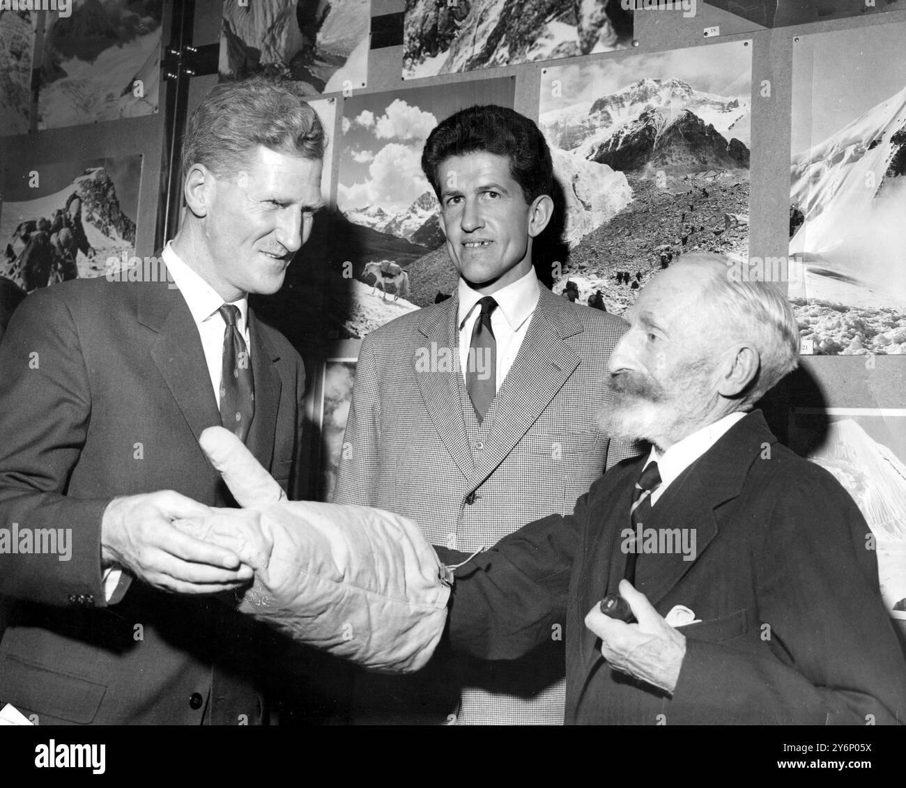 Men who have climbed some of the world's toughest mountains reminisce ...