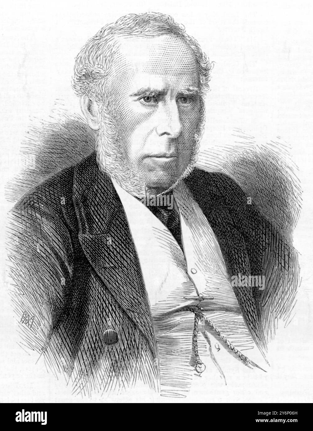 The late Sir Charles Locock, Bart., M.D. 7 August 1875 Stock Photo - Alamy