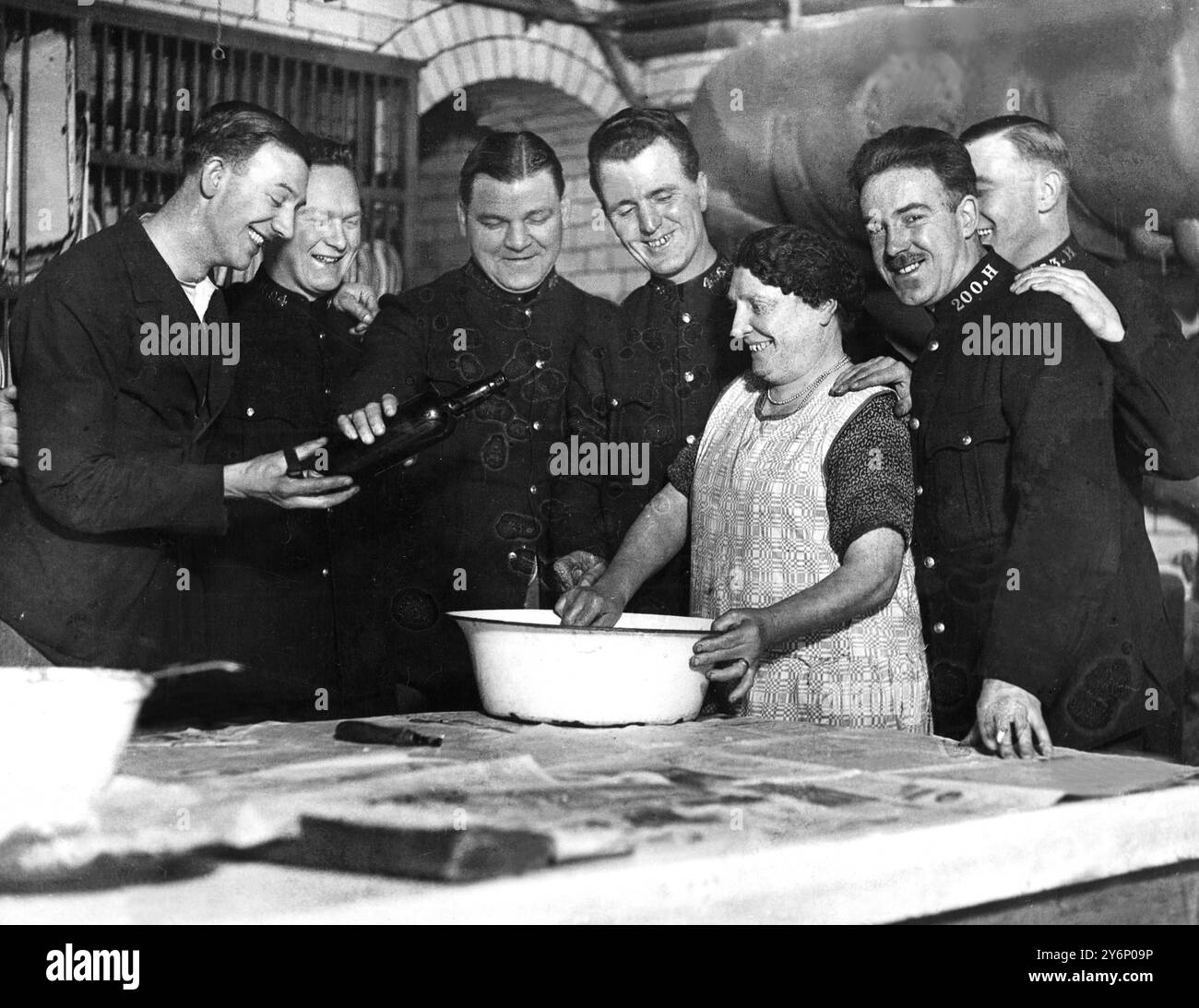 The single policemen were housed in ancient barrack style quarters ...