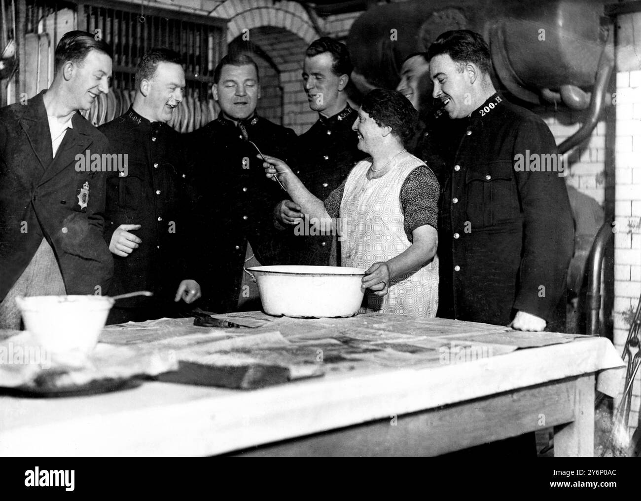 The single policemen were housed in ancient barrack style quarters ...