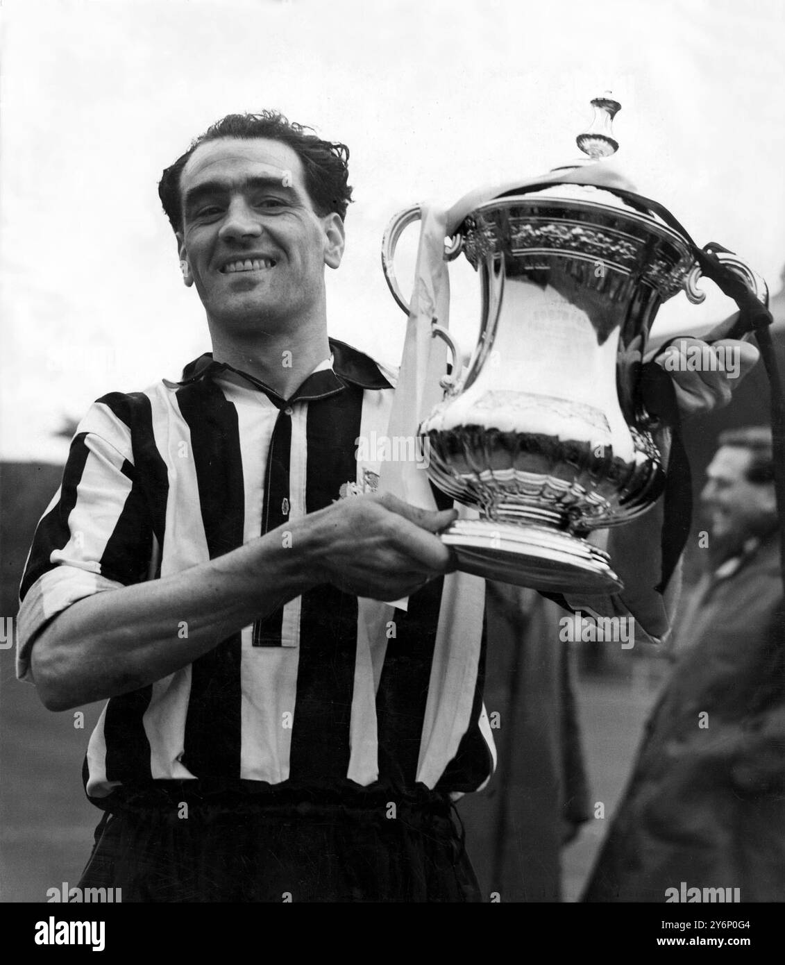 28th April 1951: The FA cup final. Newcastle United versus Blackpool ...