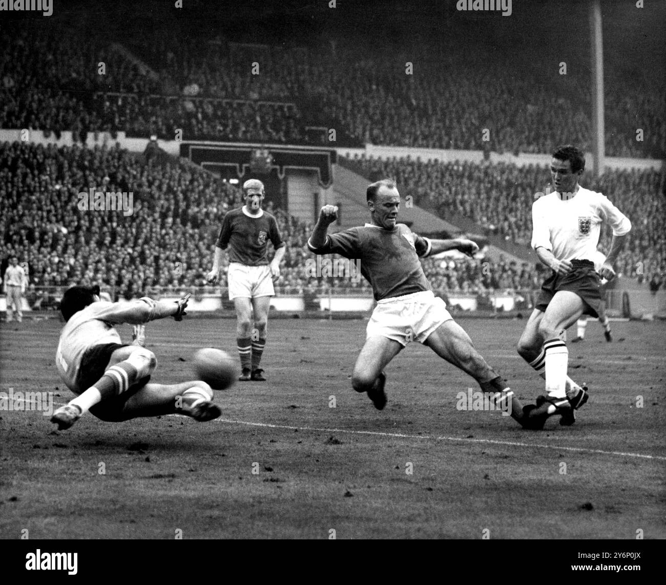23rd October 1963: England versus the rest of the world at Wembley ...