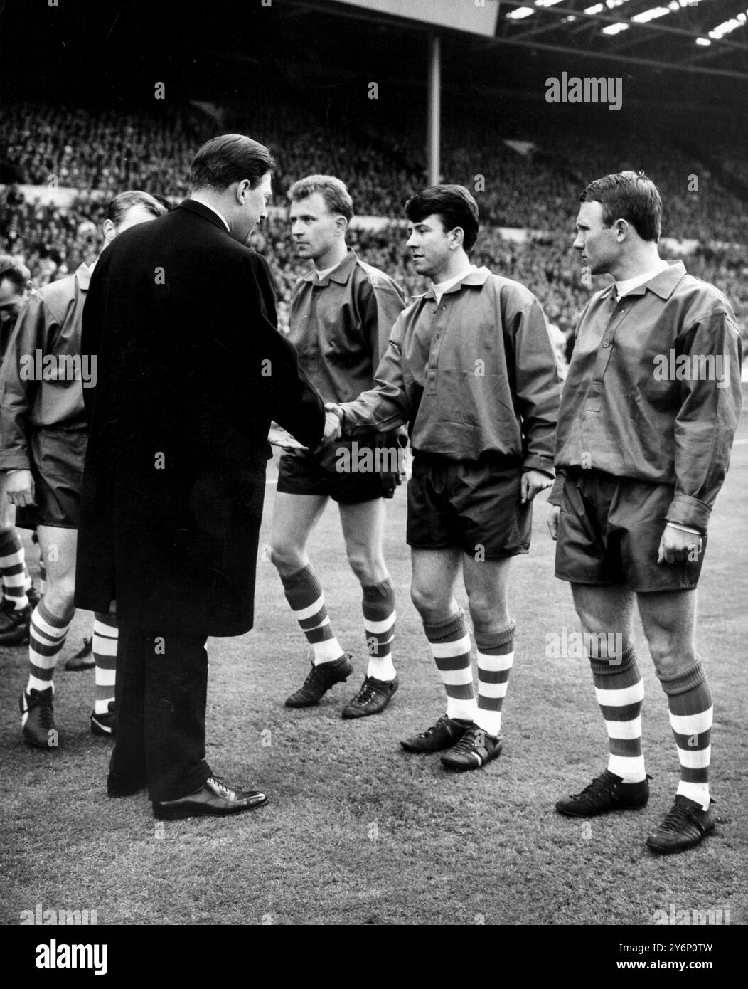2nd May 1964: The FA cup final at Wembley Stadium. Preston North End (2 ...
