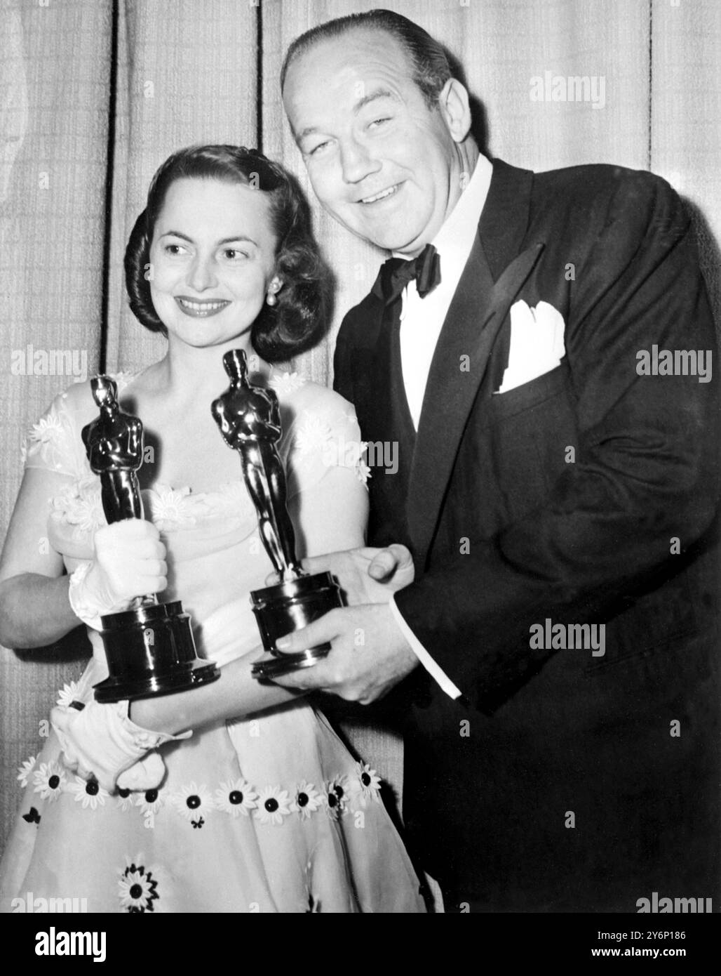 22nd Academy Awards Oscar for Broderick Crawford as Best actor in All ...