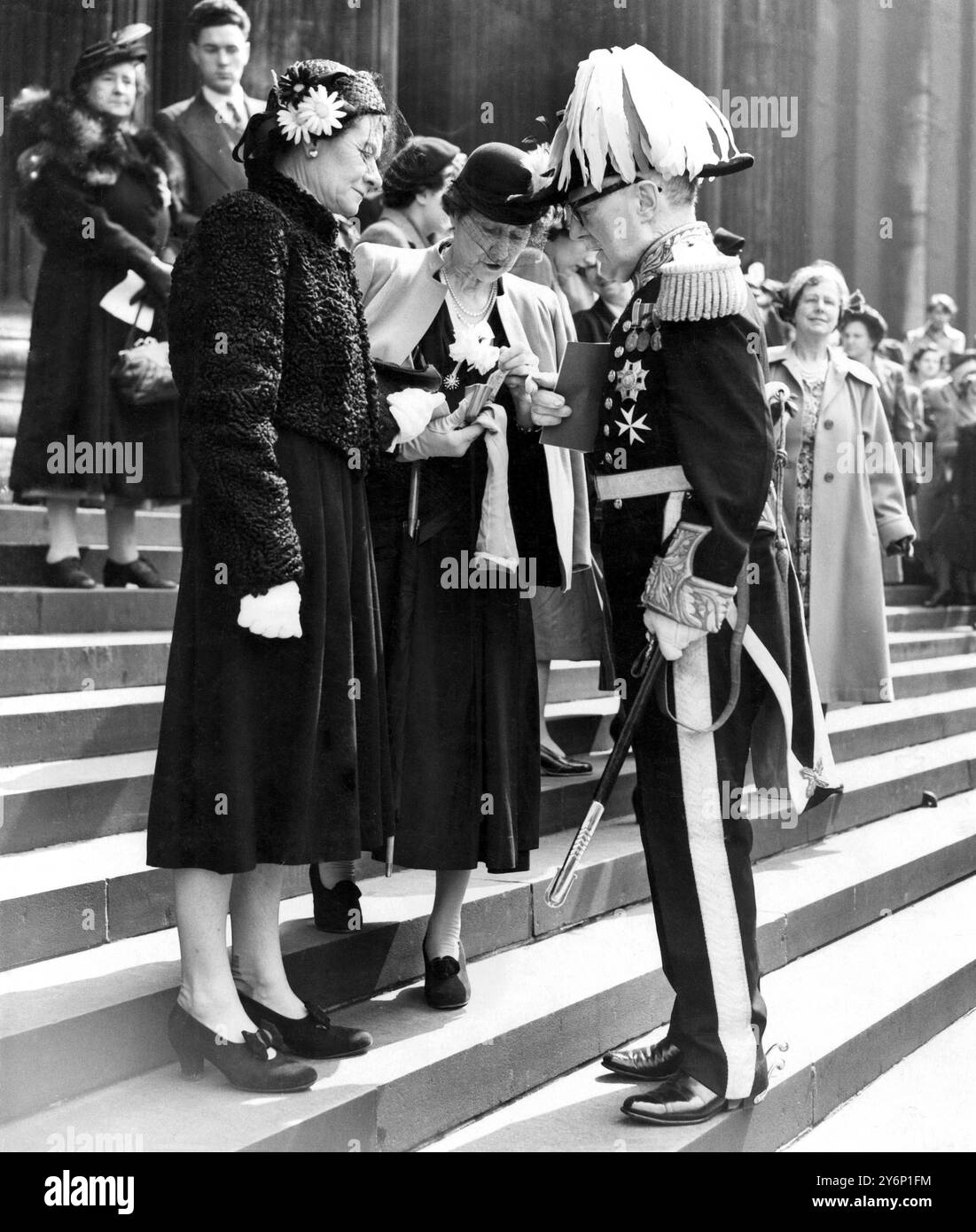 Members of the Order Of St Michael and St George wore levee dress for ...