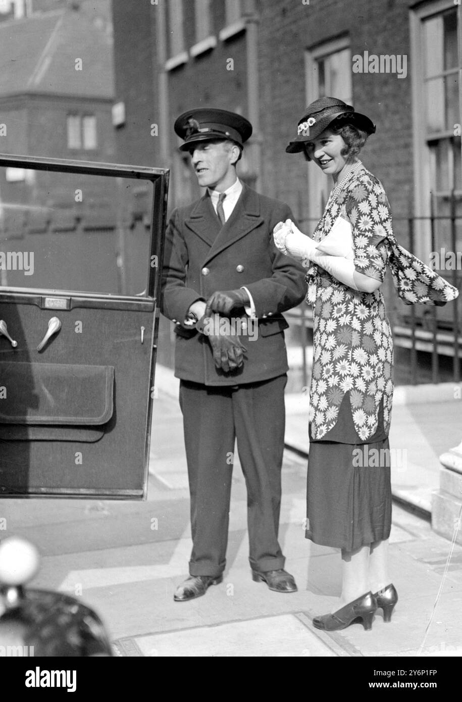 At the christening of the infant son of Lord and Lady aberconway. (the ...