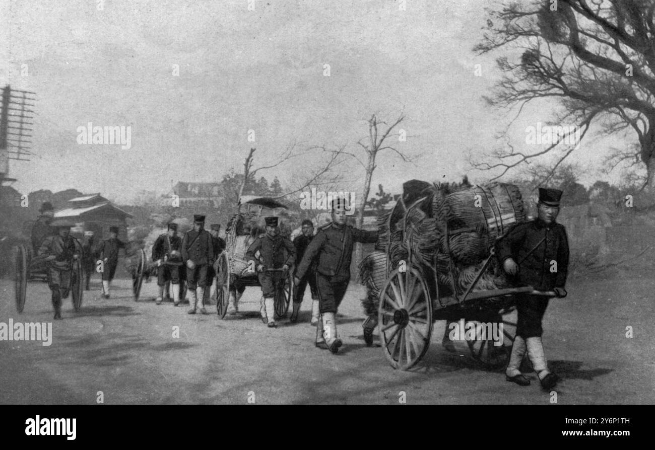 Sinews of War. Stores For The Japanese Armies In The Field. The light ...