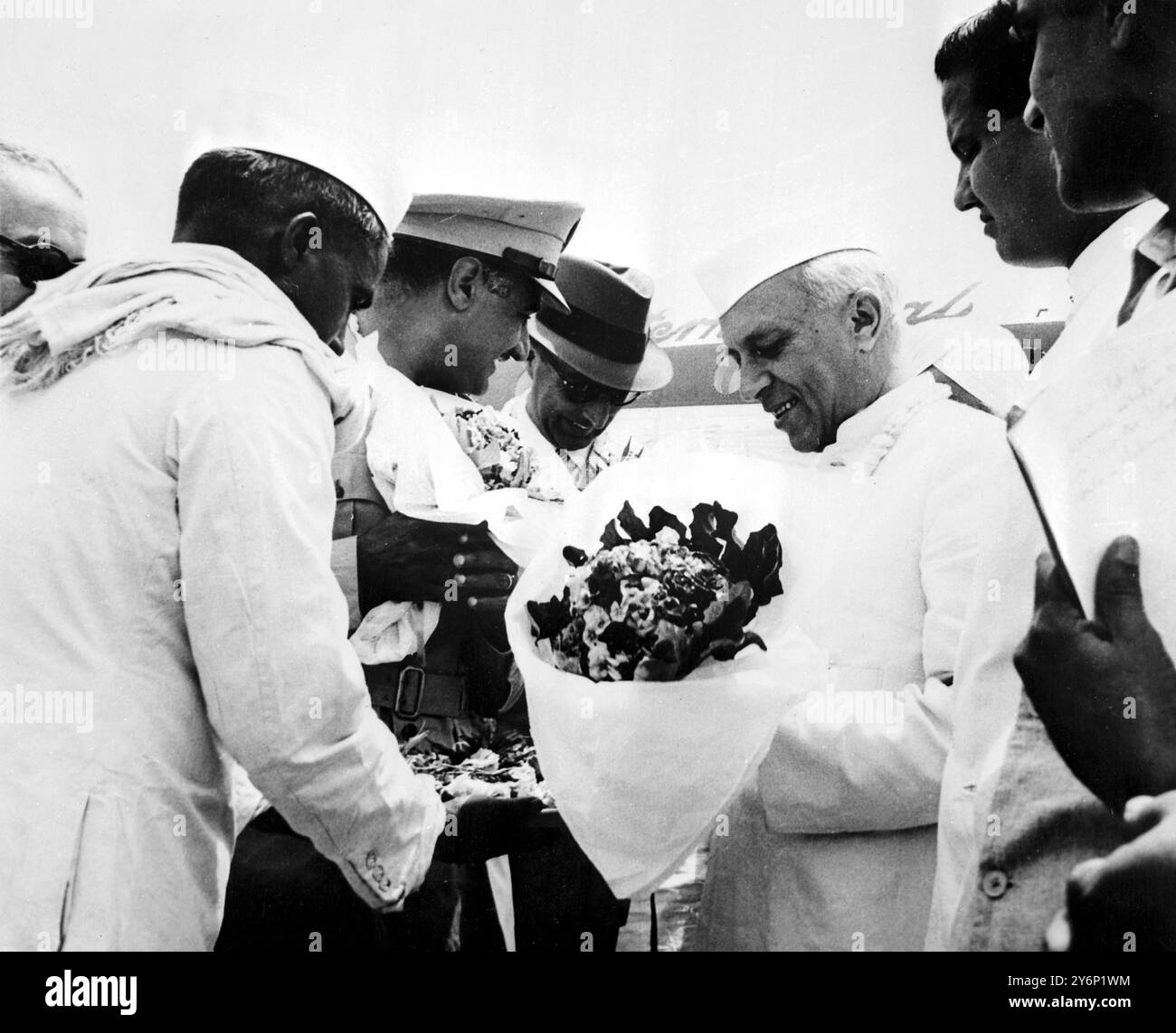 3rd May 1955: Nehru and Nasser return from Asia-African Conference. New ...