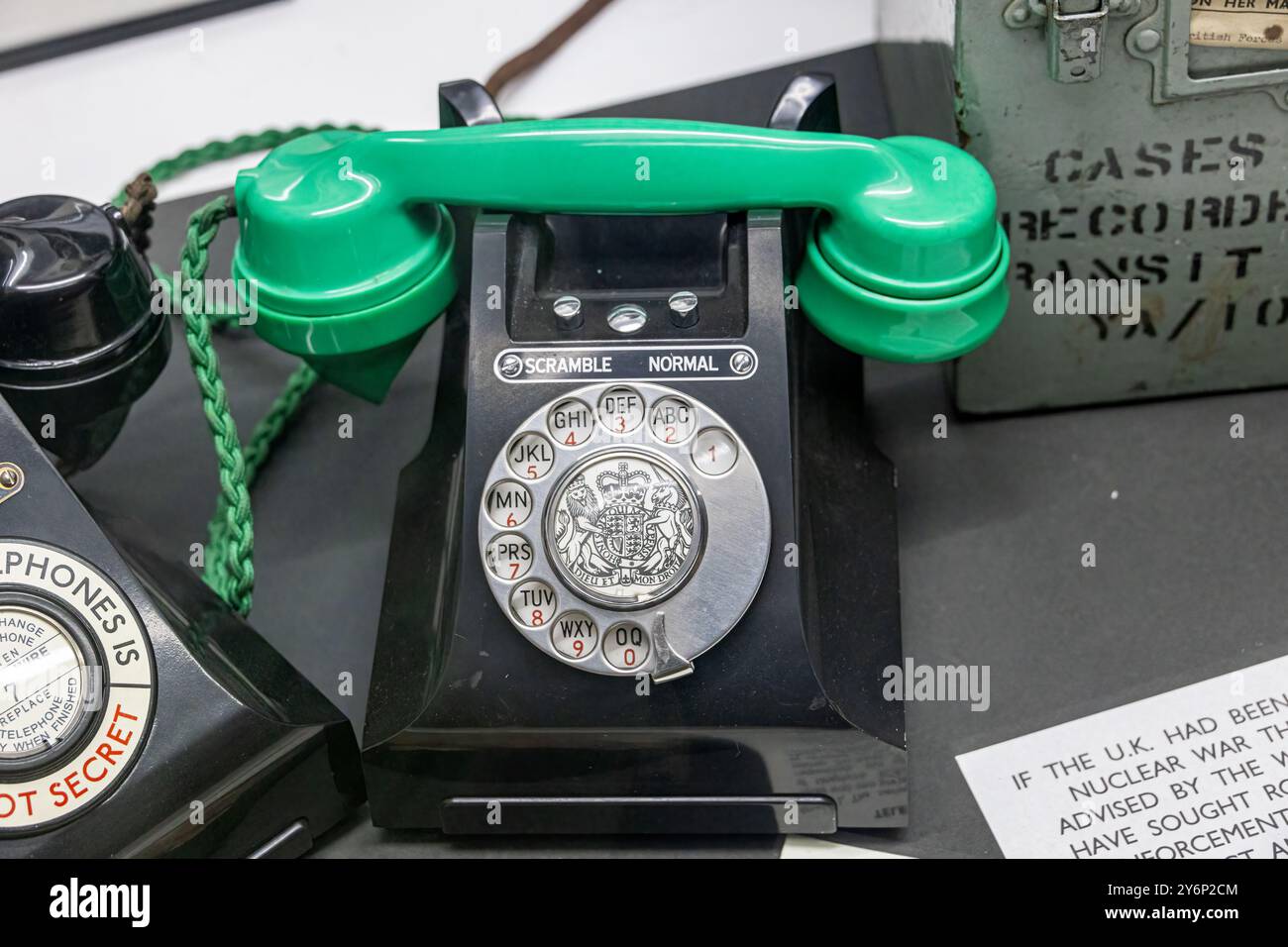 Nuclear Scramble Telephone Stock Photo - Alamy