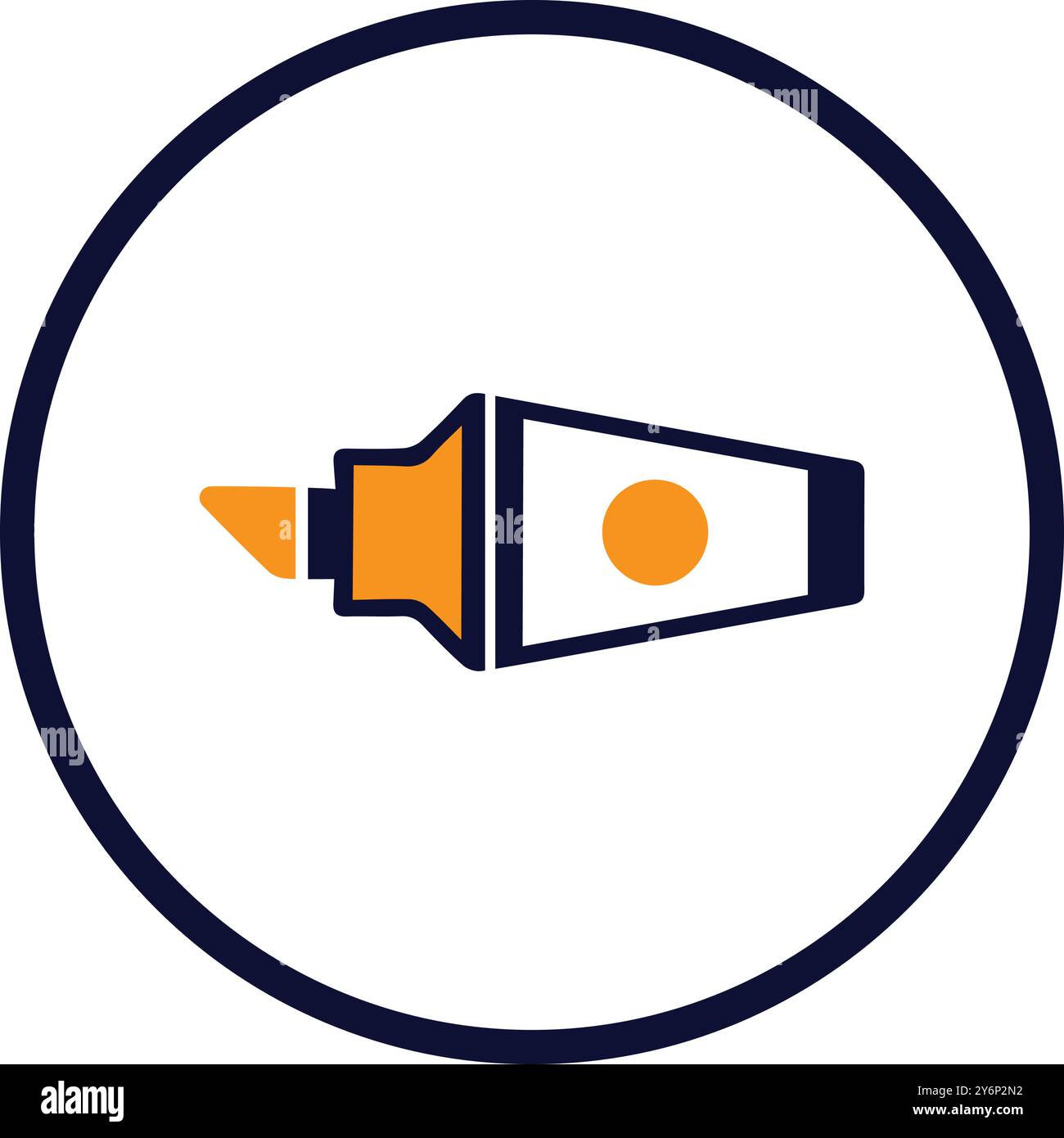 pen, marker, highlighter, underline pen, marker highlighter icon Stock ...