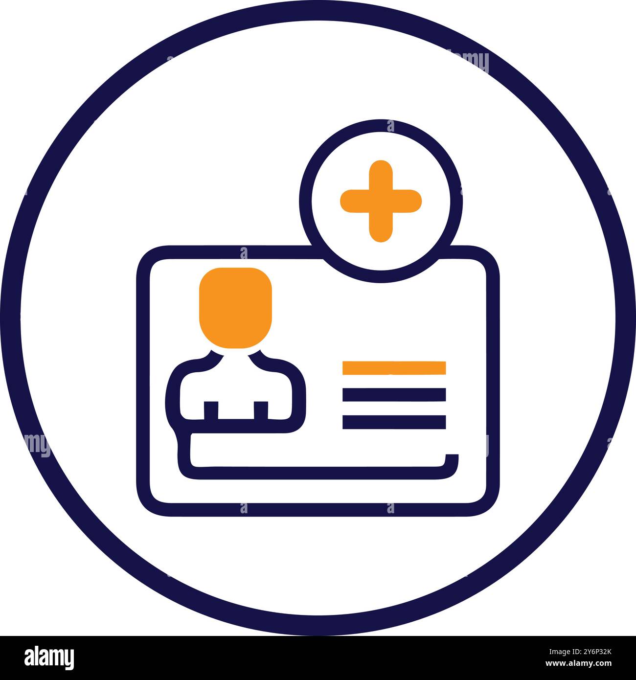 medical, plus, card, health, medical insurance card icon Stock Vector ...
