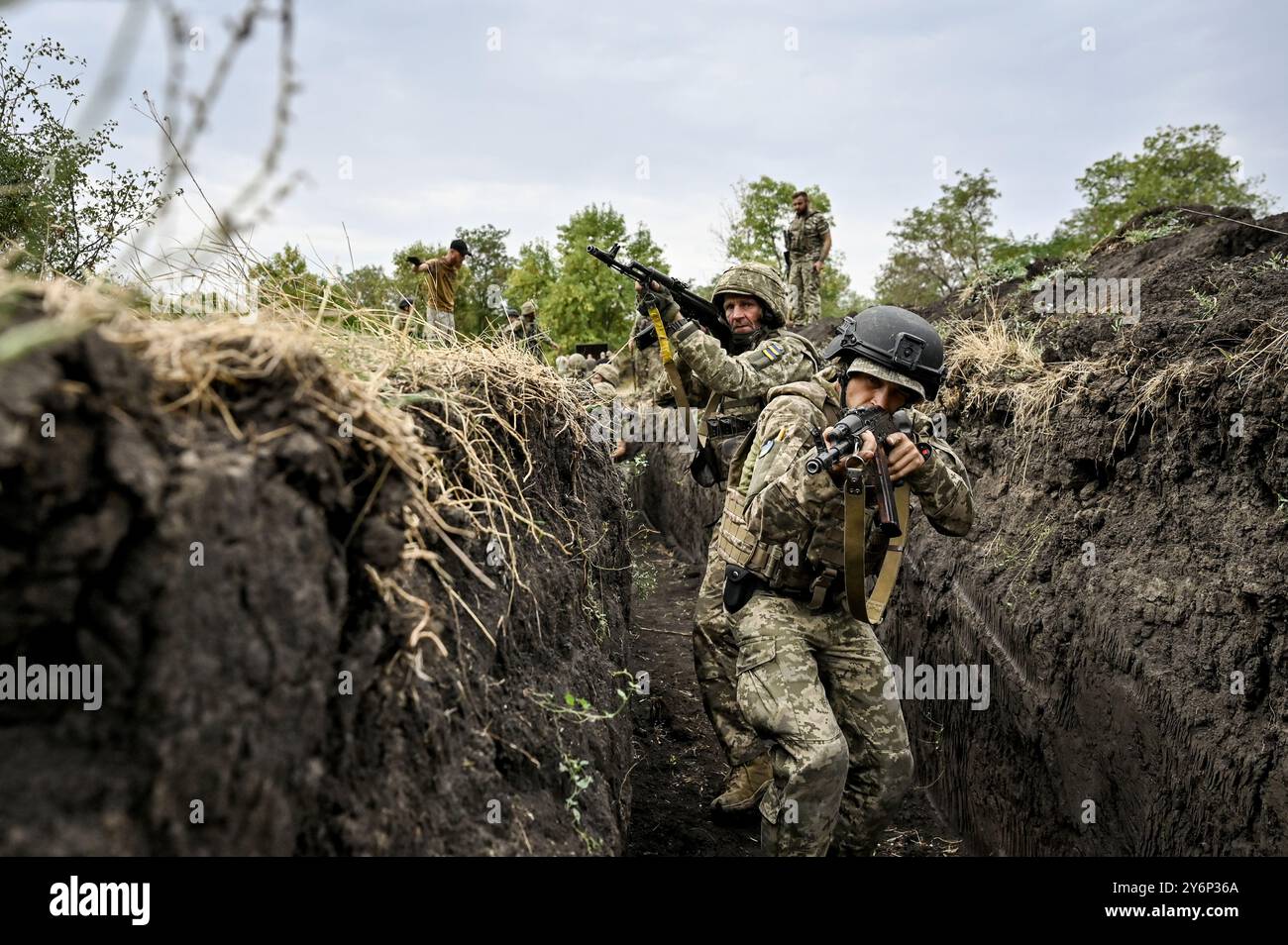 UKRAINE - SEPTEMBER 12, 2024 - Servicemen of the 65th Separate ...