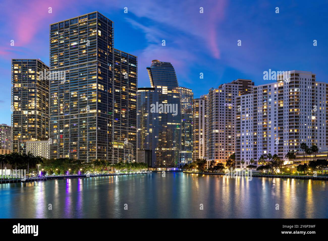 Downtown and real estate developments at Brickell neighborhood, Miami ...