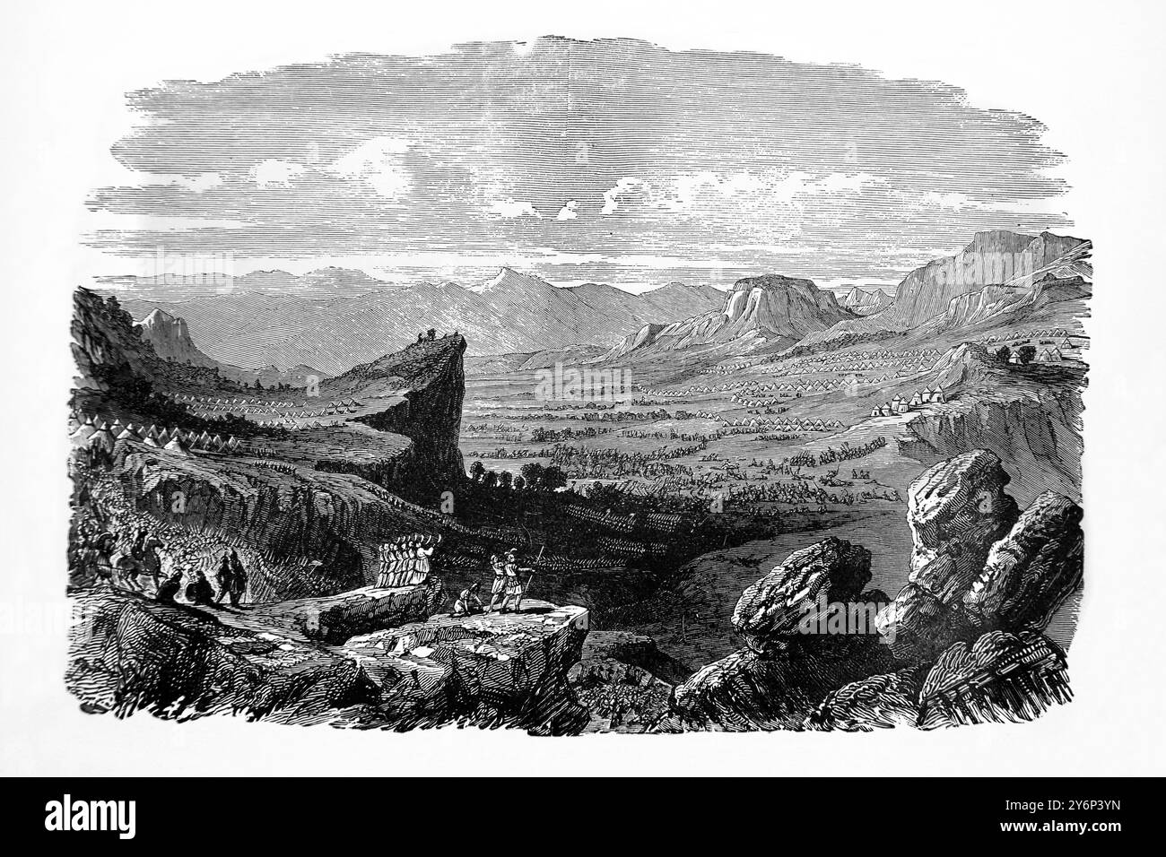 David and goliath artwork Black and White Stock Photos & Images - Alamy