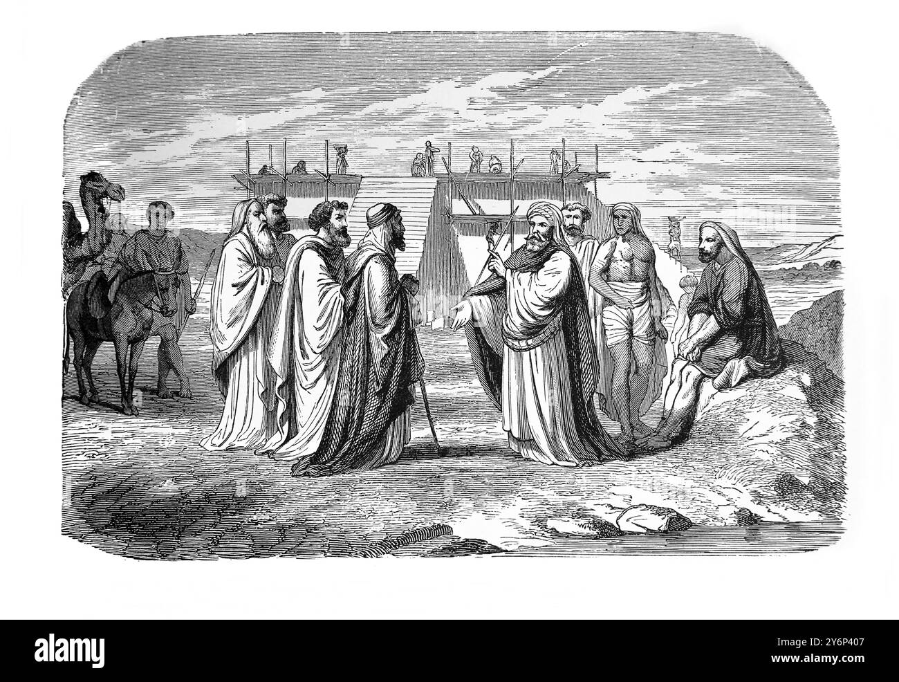 Joshua Sending Back the Two Tribes and a Half - Joshua Sending the Two ...