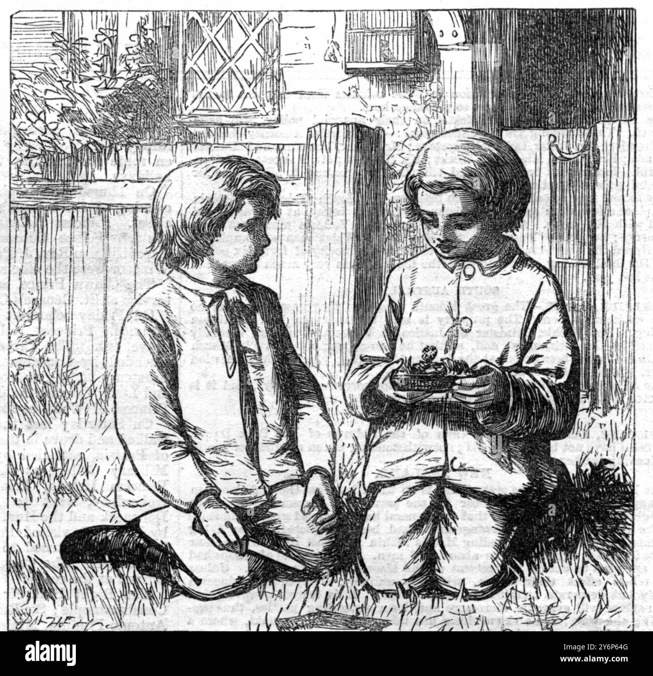 Stories and tales by Hans Christian Andersen. Illustration from one of ...