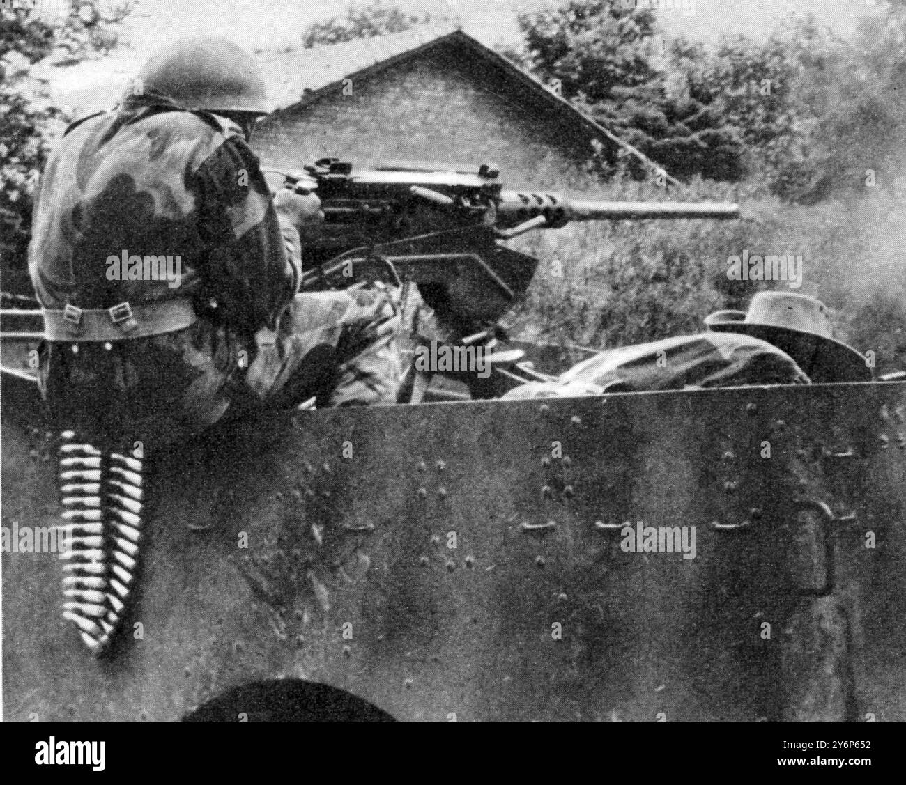 Scenes of fighting recently between United Nations and Katangan troops ...