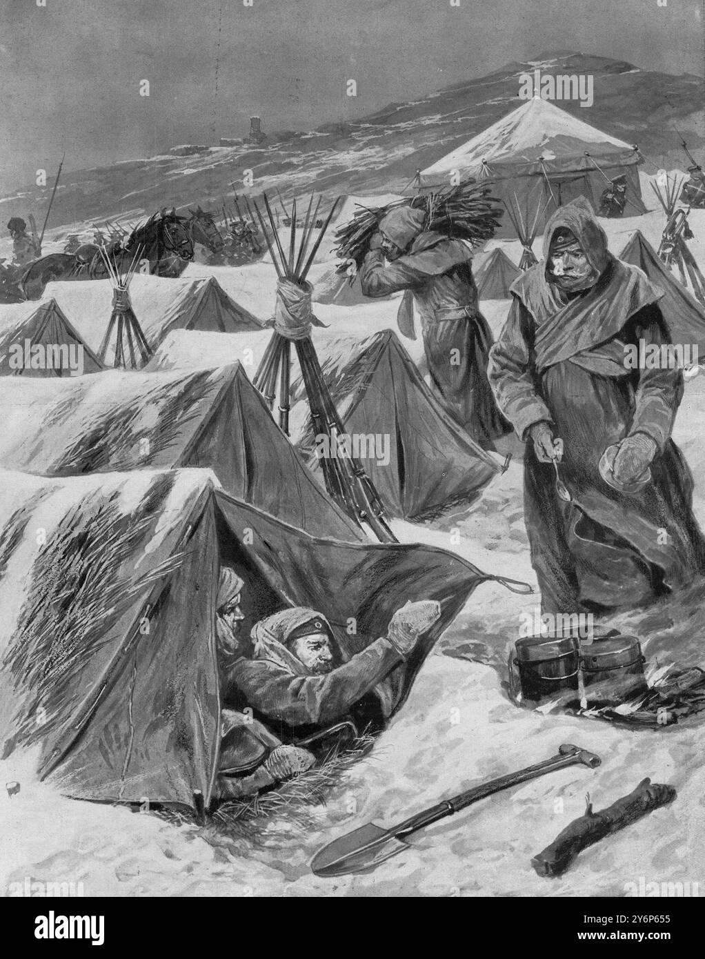 Canvas protection Black and White Stock Photos & Images - Alamy