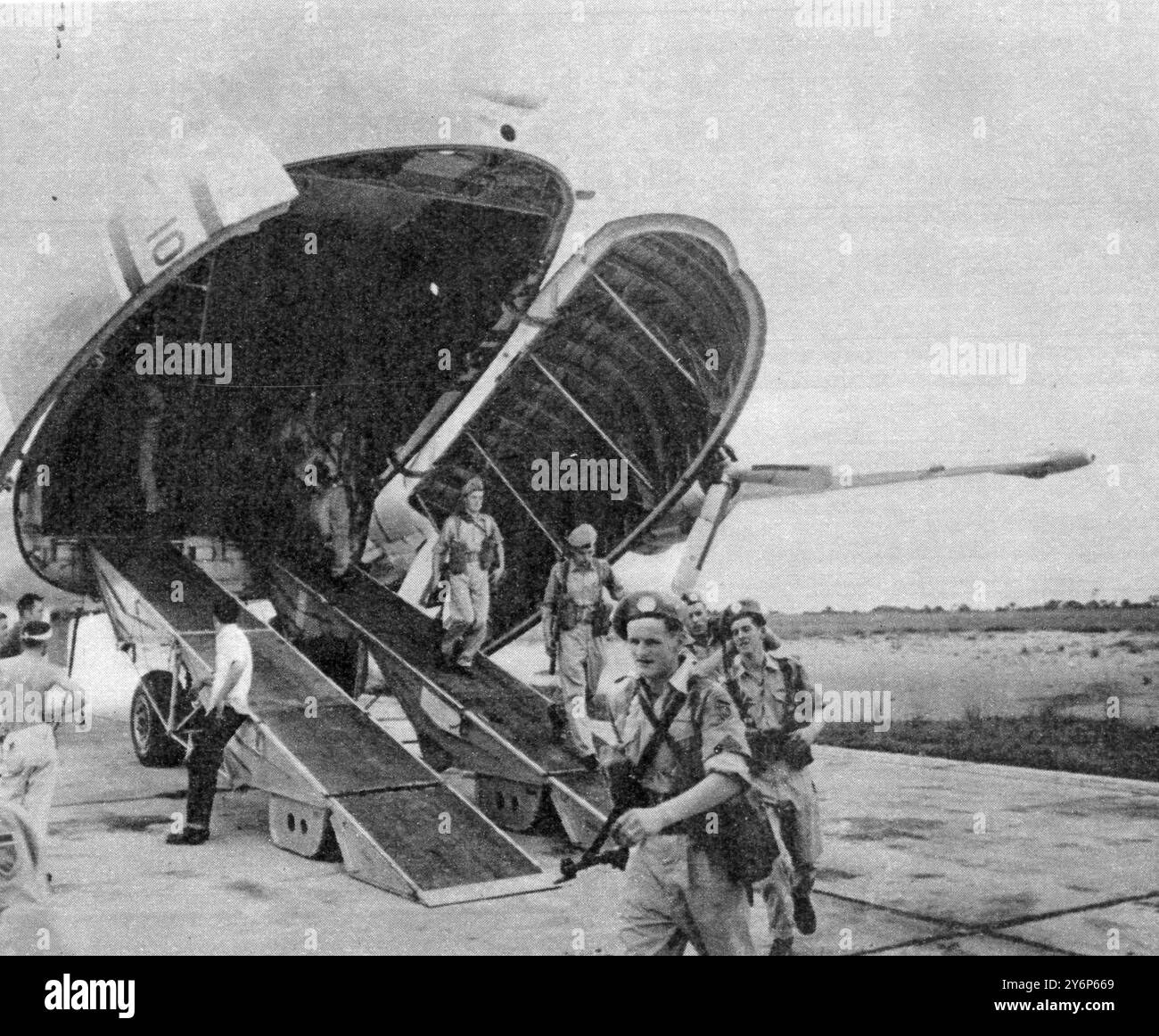 Scenes of fighting recently between United Nations and Katangan troops ...