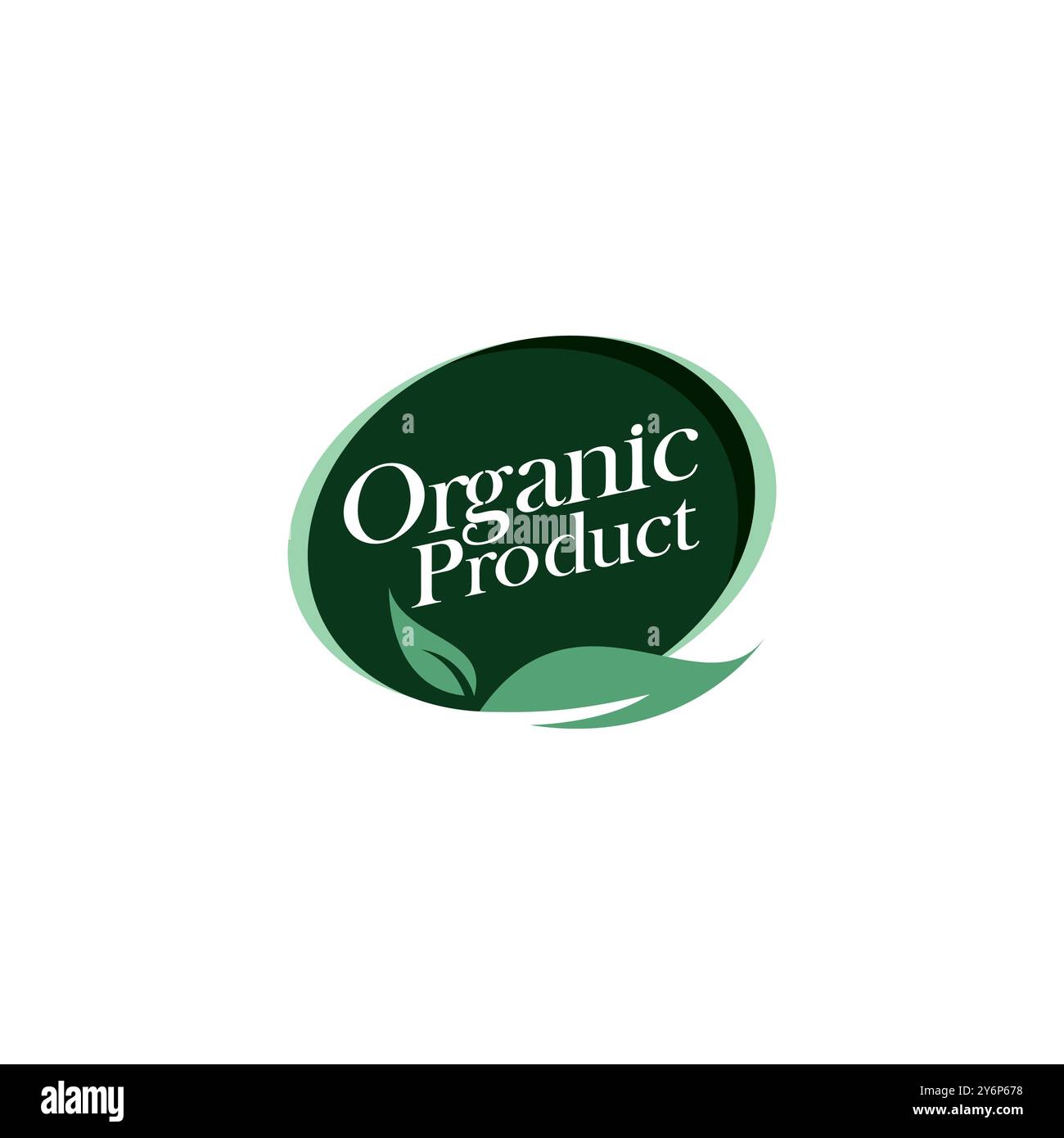 Orgamic Product Label Logo Design. Organic Food Vector Stock Vector ...
