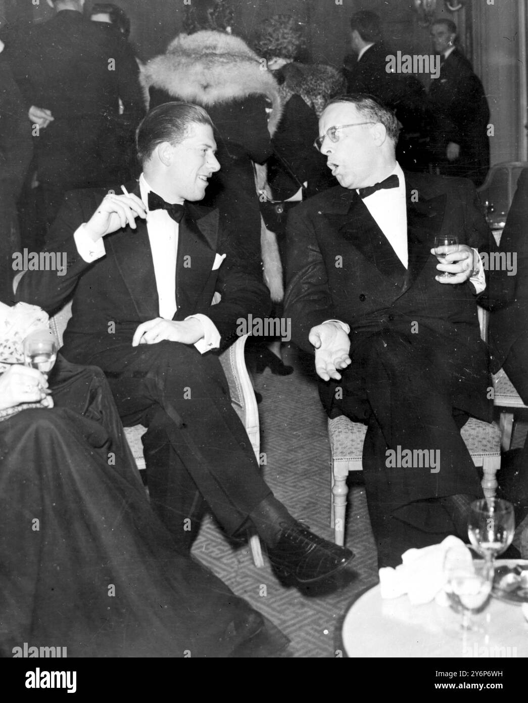 London: Earl of Harewood (left) with Doctor Hartmann Director General ...