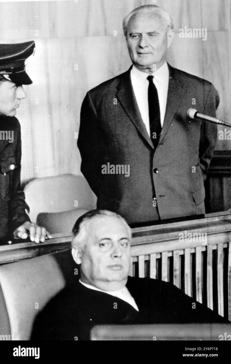 Munich, Germany: Former Nazi general Karl Friedrich Otto Wolff ...