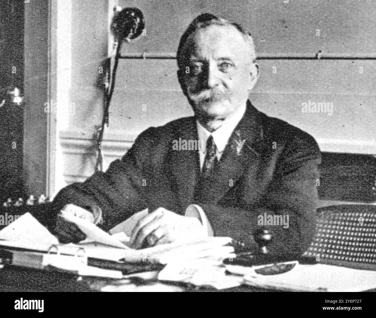 The new Prime Minister of Italy: Signor Luigi Facta. 11 March 1922 ...