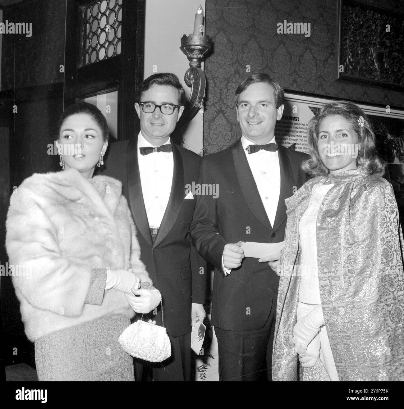 London; arriving for Gala Premiere of "Is Paris Burning?" at London ...