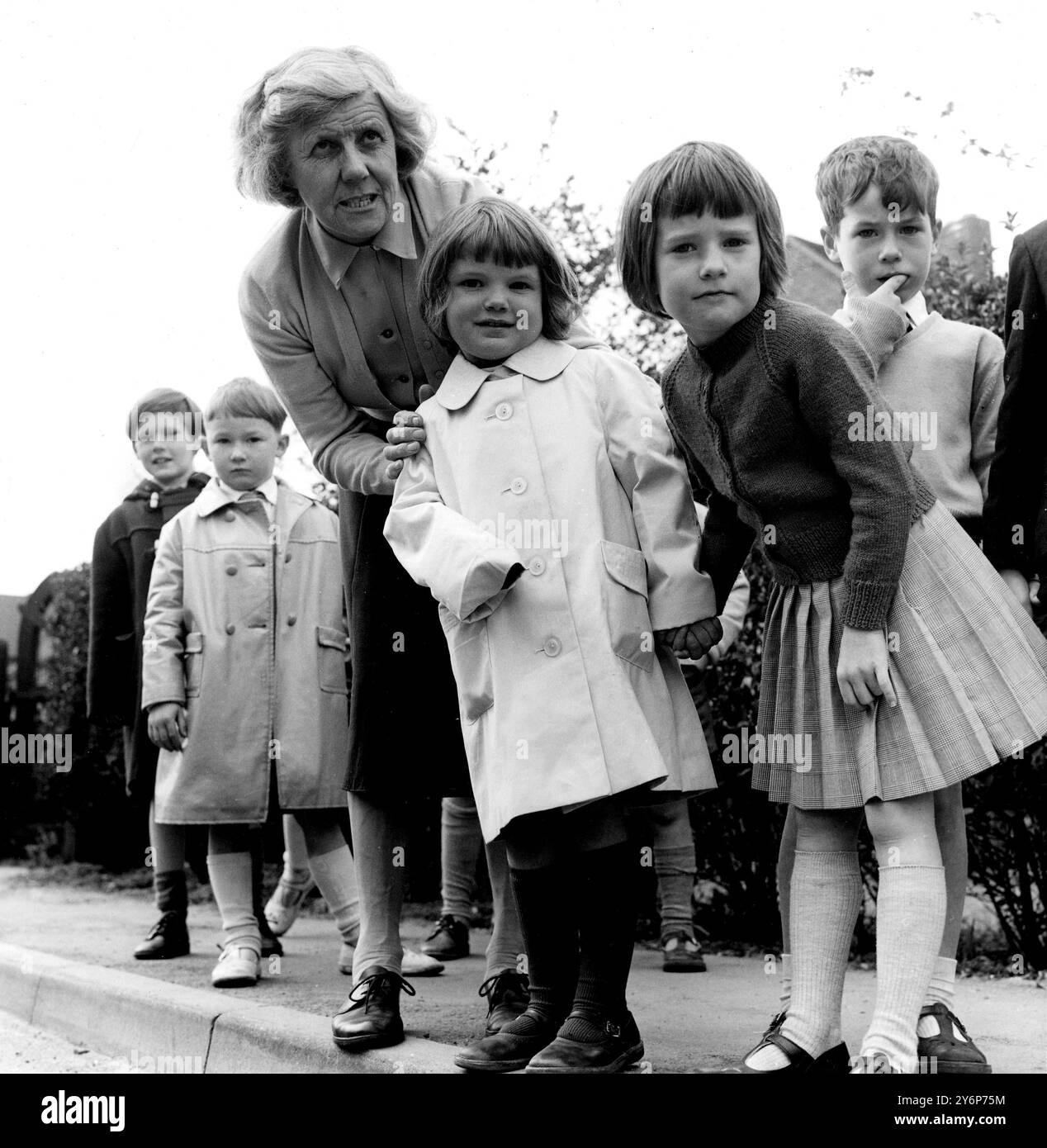 In Safe Hands - Miss Irene Fowler who runs a kindergarten school in ...