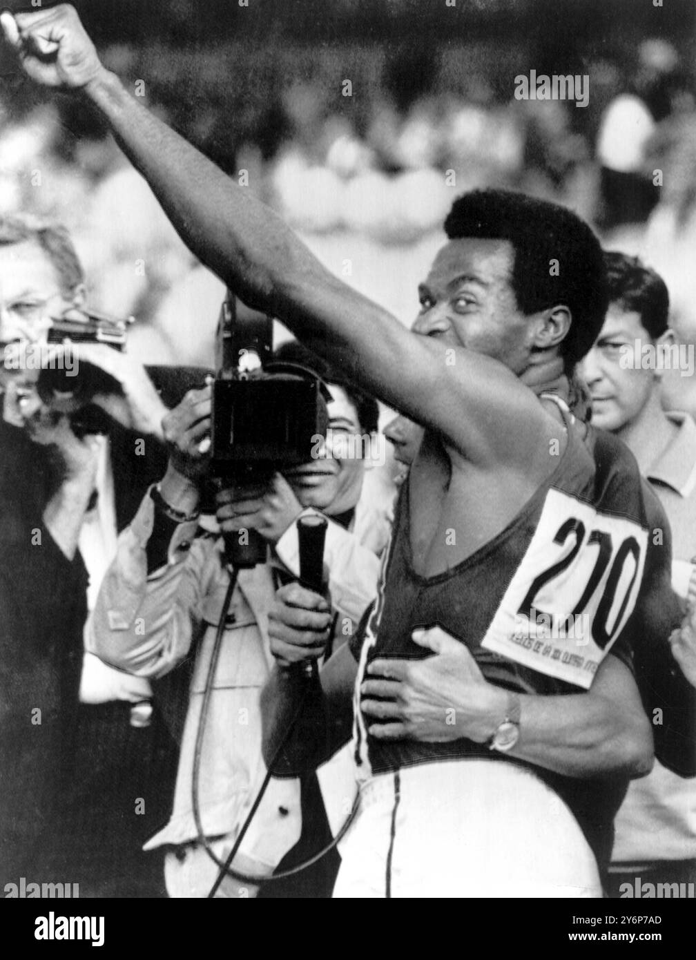 1968 olympic games black power Black and White Stock Photos & Images ...