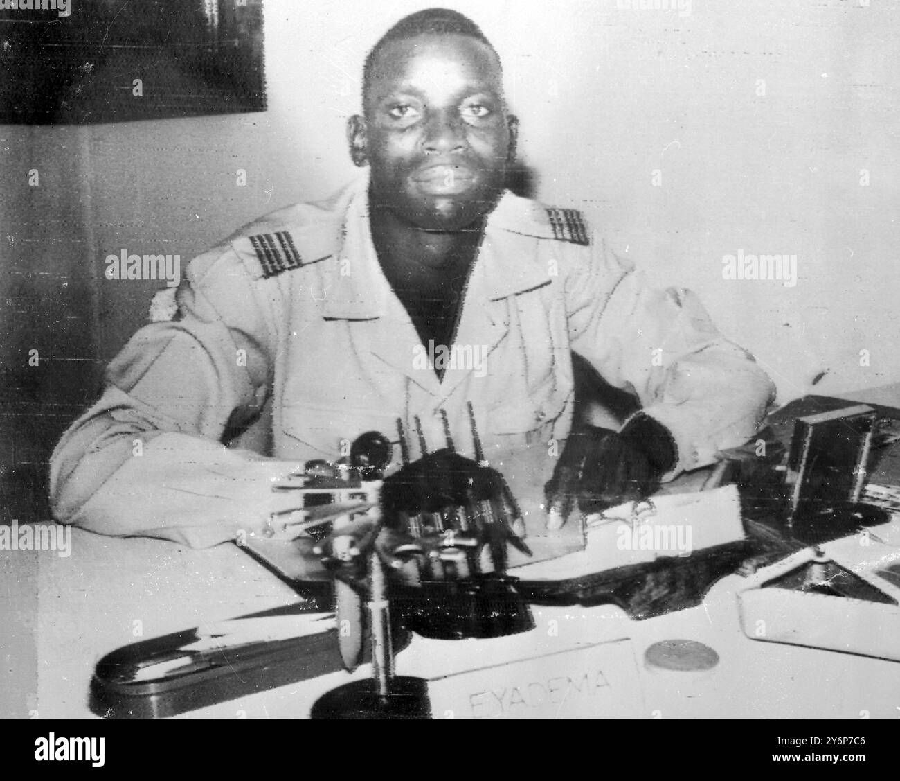Lome, Togo: Togolese "Strongman" Army Cheif Lieutenant Colonel Etienne ...