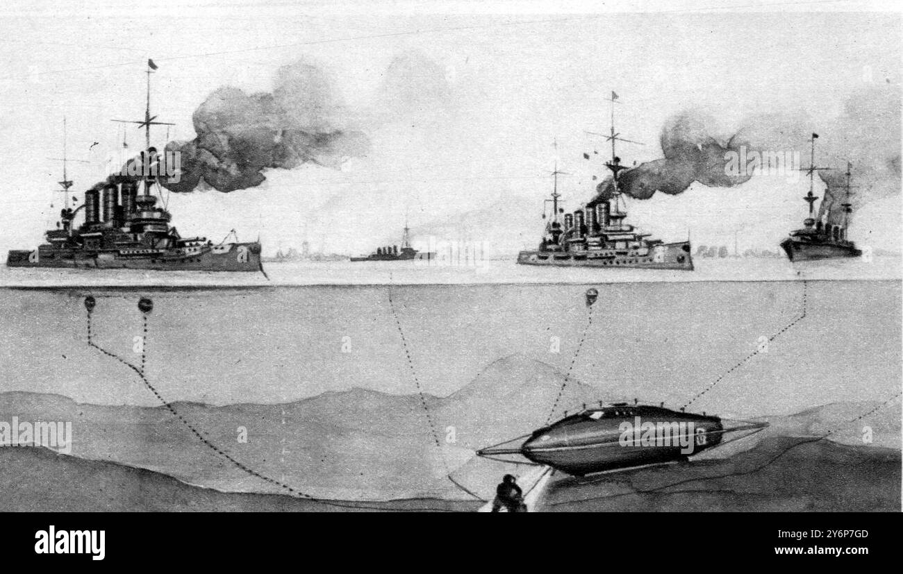 Mine-laying with the Simon Lake wheeled submarine: a driver from the ...