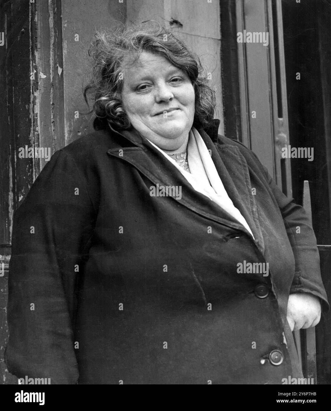 Overweight woman 23 stone Mrs. Ann Coles of 66 Durnford Street ...